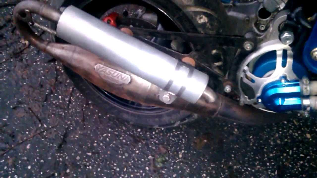 accensione phantom f12 stage 6, yasuni c20, mikuni tm24 - YouTube