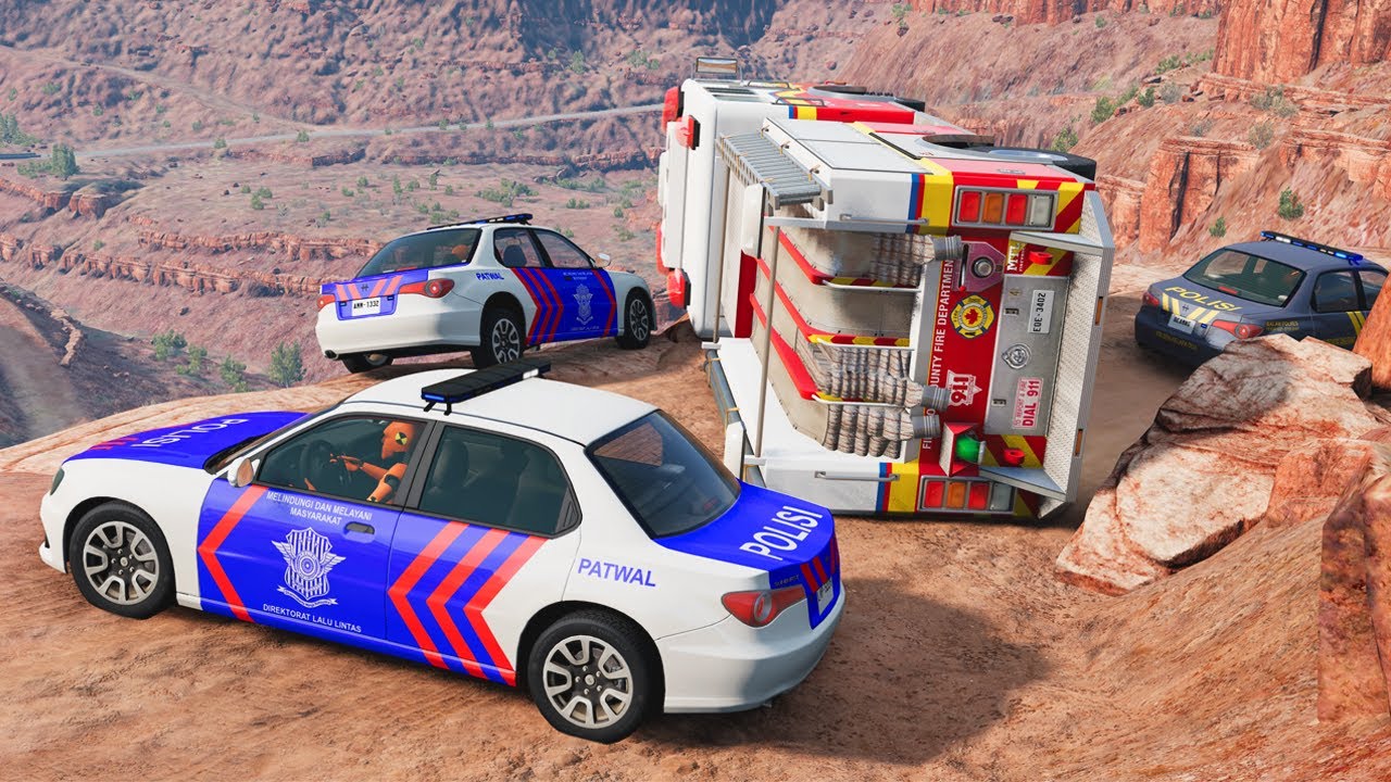 Cars Vs Cliff Roads #26 BeamNG.Drive - YouTube