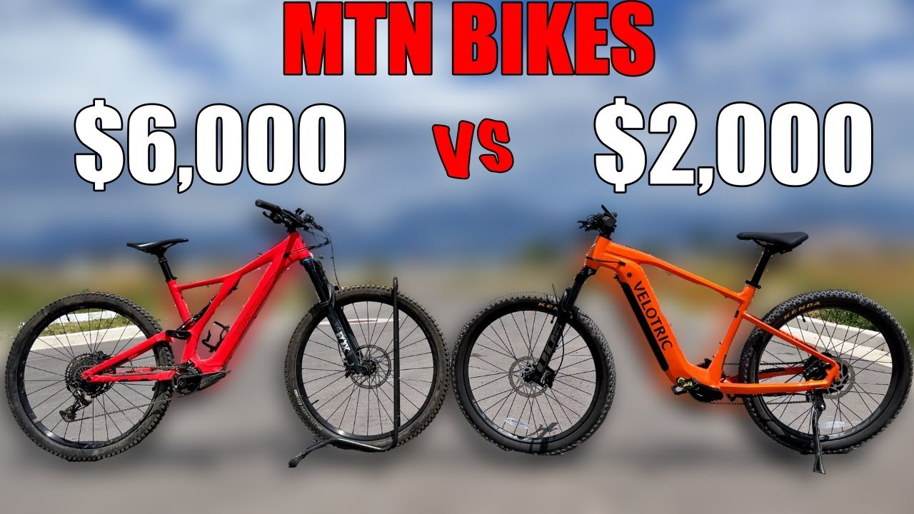 What's the DIFFERENCES in High vs Low end MTN BIKES? - YouTube