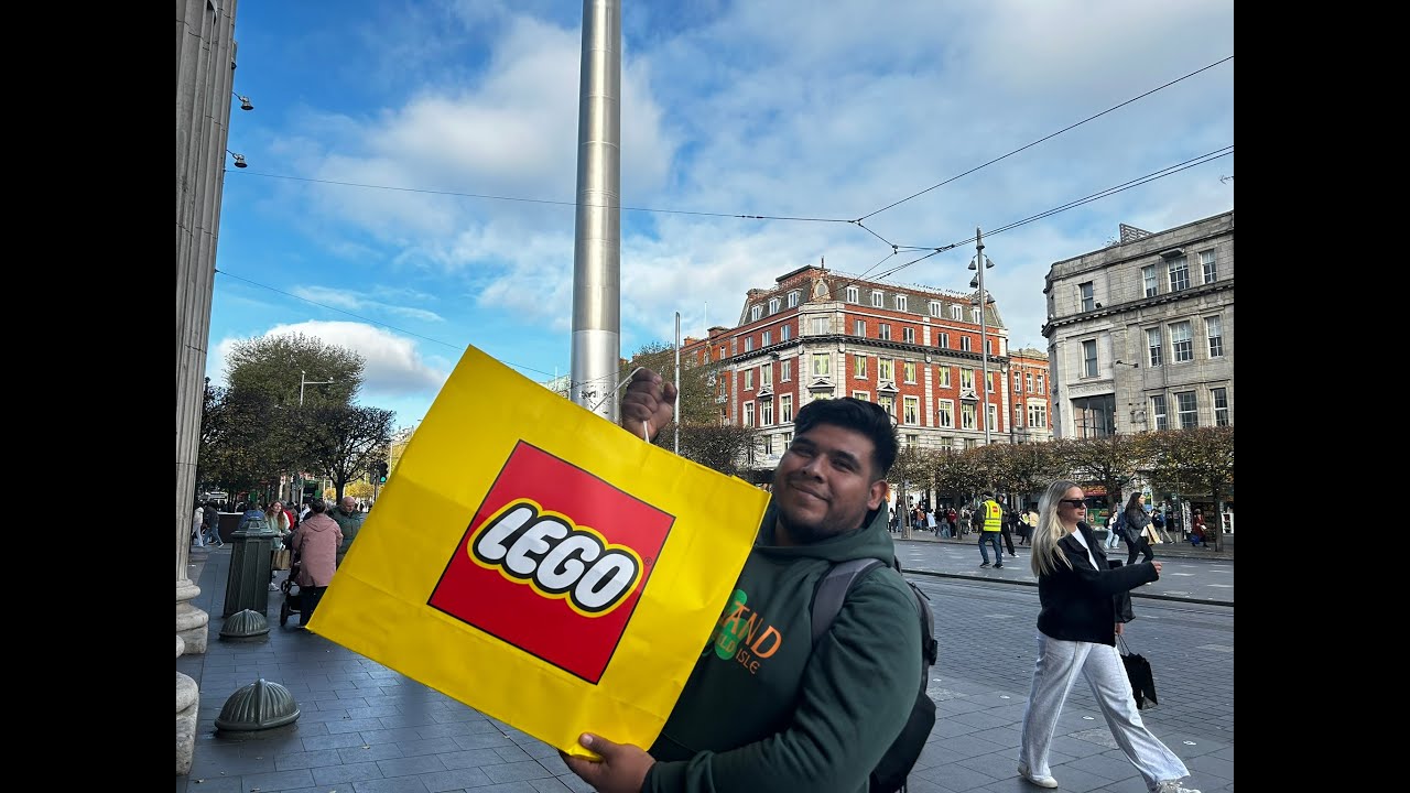 Visitamos la TIENDA DE LEGO en Dublin :) #legos - YouTube