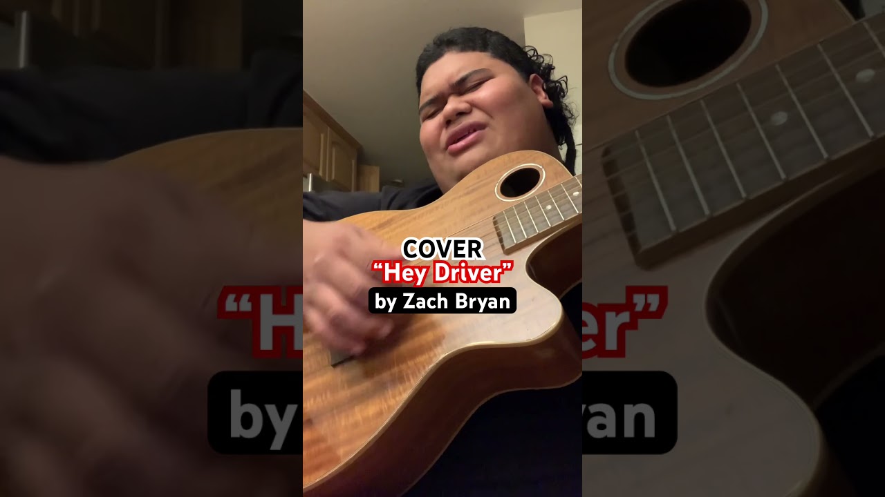 Iam Tongi’s COVER of “Hey Driver” by Zach Bryan Chords - Chordify