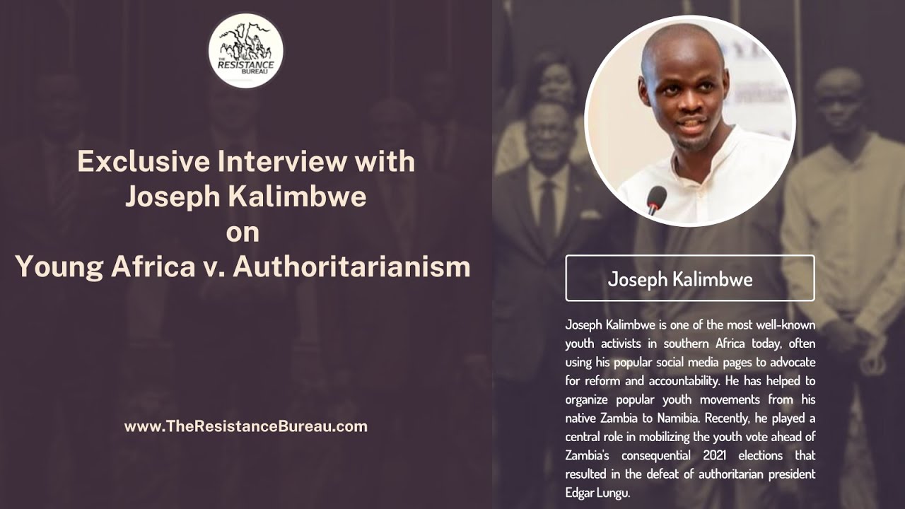 Joseph Kalimbwe on Youth vs. Authoritarianism - YouTube