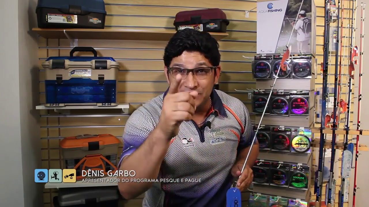 Vara Falchion da AquaFishing com Denis Garbo - YouTube