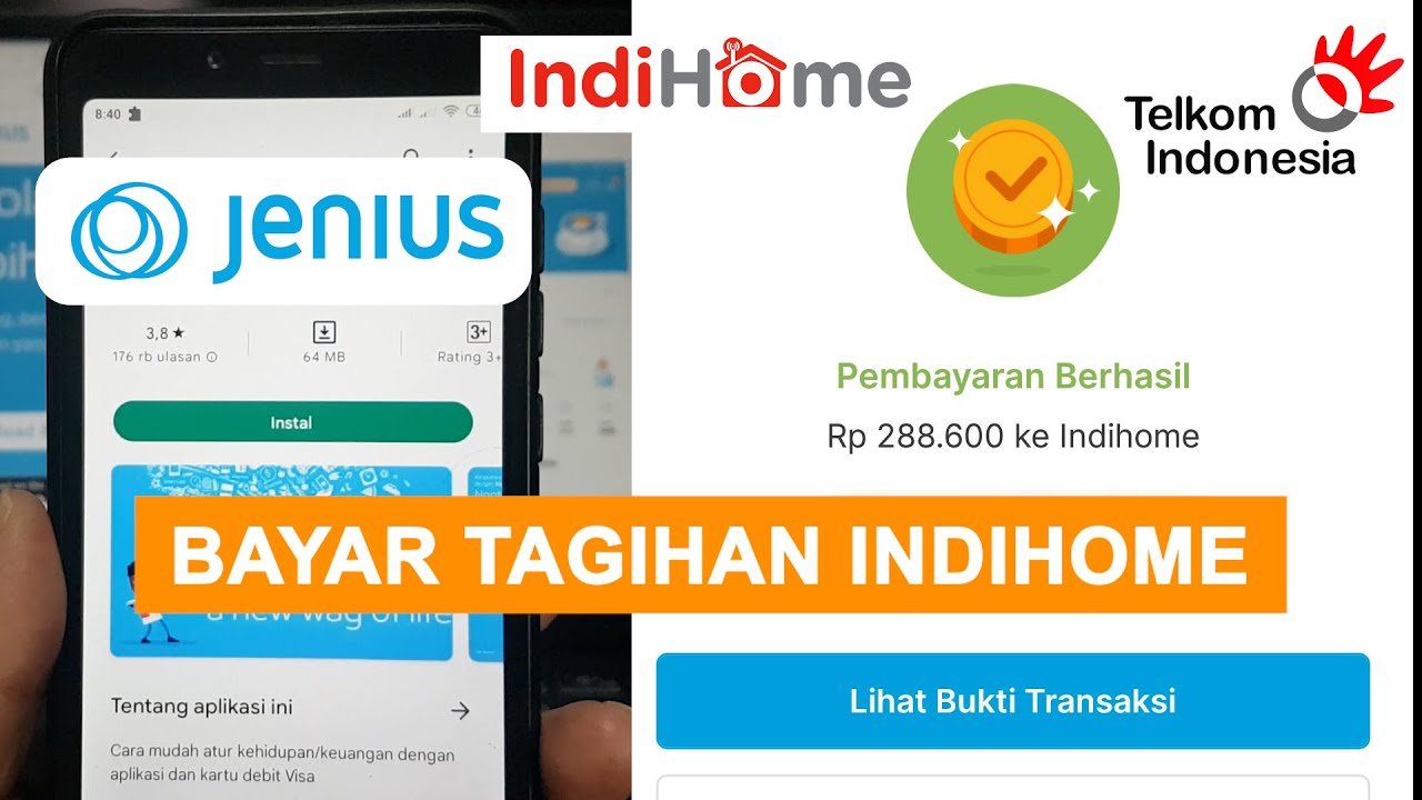 Cara Bayar Tagihan Internet IndiHome & Telepon Telkom di Jenius Bank ...