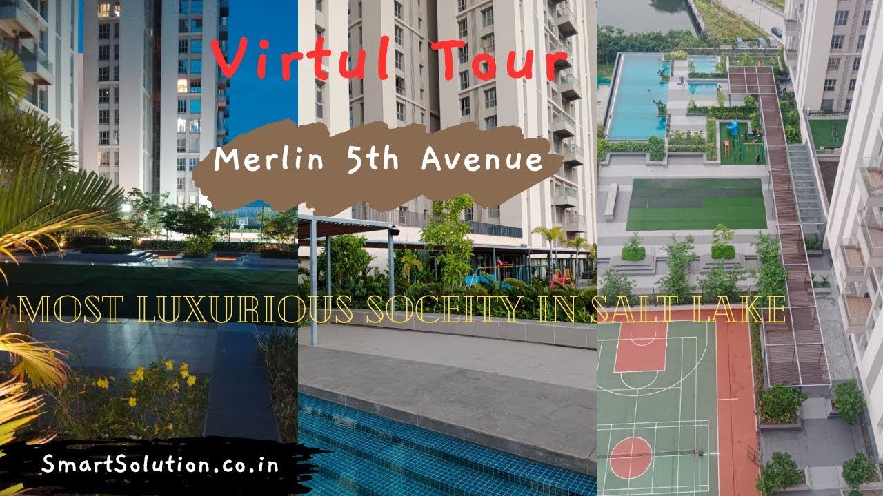 V-♦️32 Explore Merlin 5th Avenue Virtual Tour. Saltlake Kolkata🏙️🏙️🌆 ...