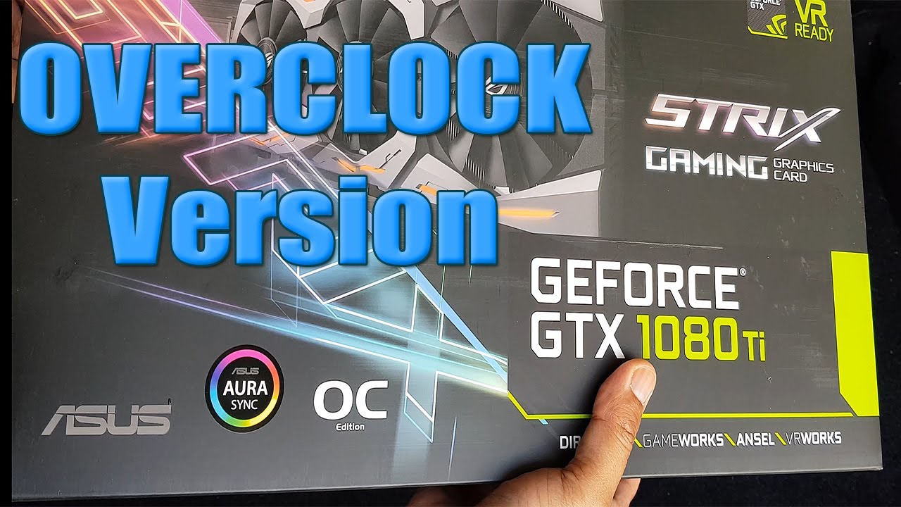 GTX 1080Ti Strix Overclock Edition Video Card Unboxing! (I Hope This Is ...