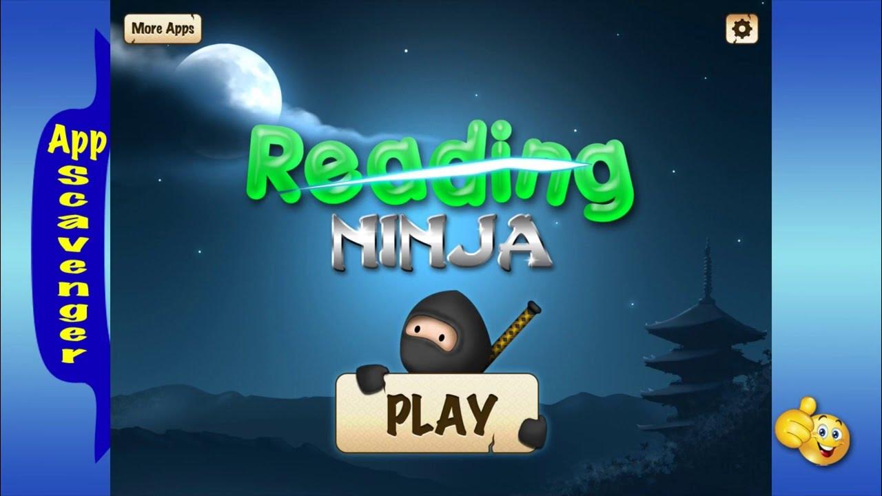 Reading Ninja - Learning (slicing) new words is FUN - YouTube