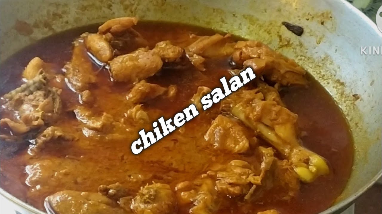 chiken salan recipe.easy recipe and tasty recipe chiken ka salan. - YouTube