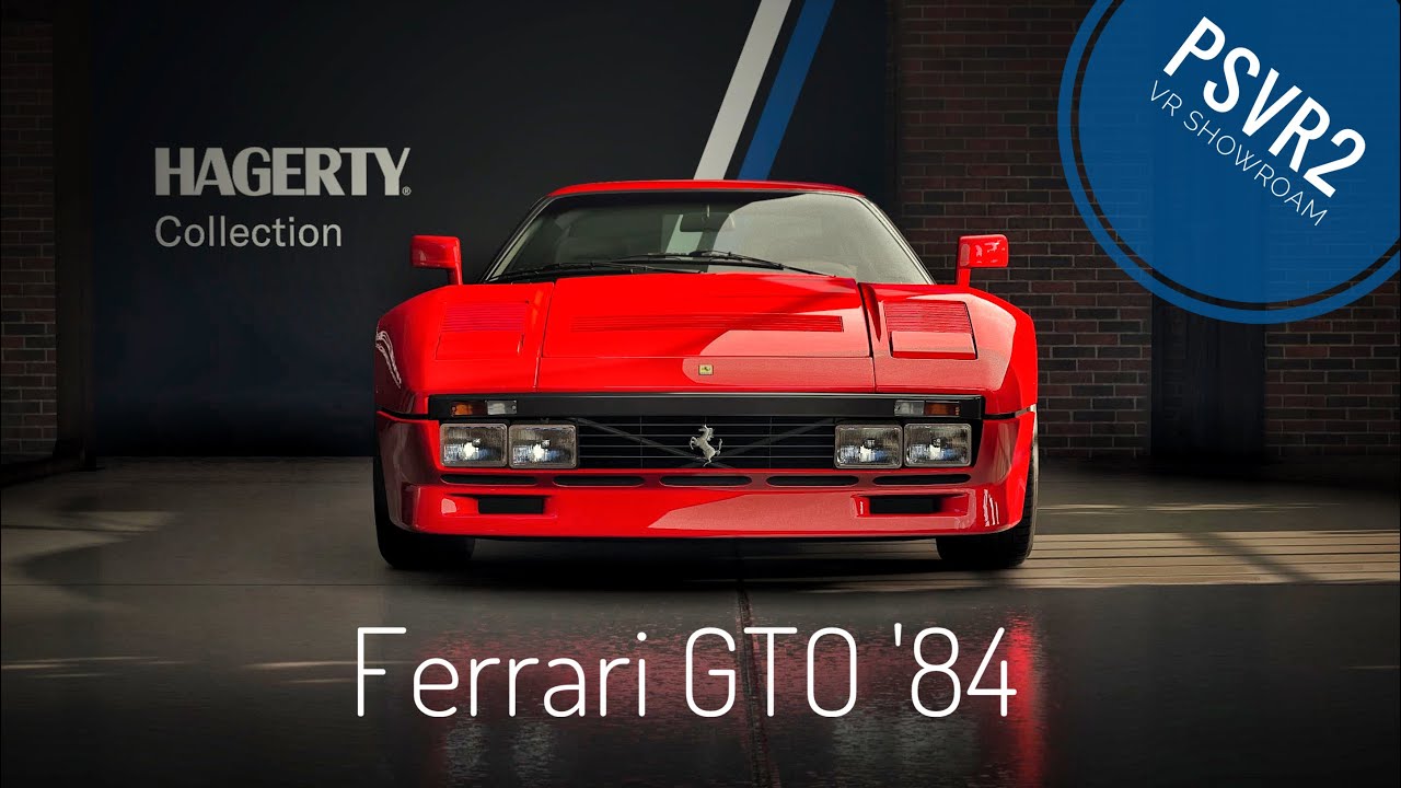 GT7 + PSVR2 - HAGERTY Collection - Ferrari GTO '84 - YouTube