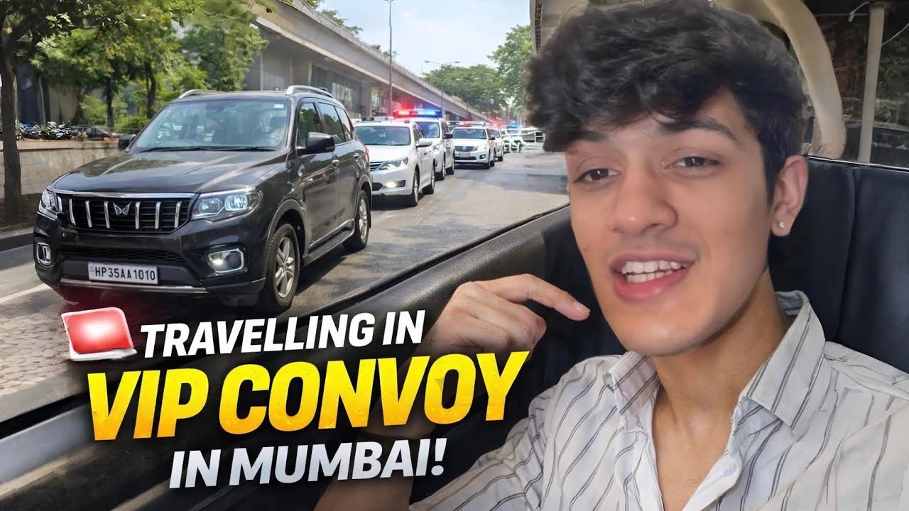 Randomly Joined a VIP Convoy in Mumbai With Scorpio 😳 - YouTube