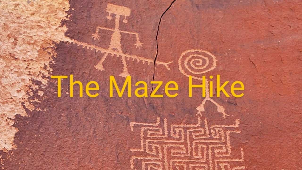 The Maze! Petroglyphs and a little fun. - YouTube
