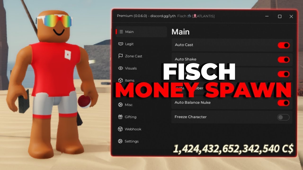 NEW Fisch MONEY SPAWN SCRIPT! WORKING 2025 INF MONEY! - YouTube