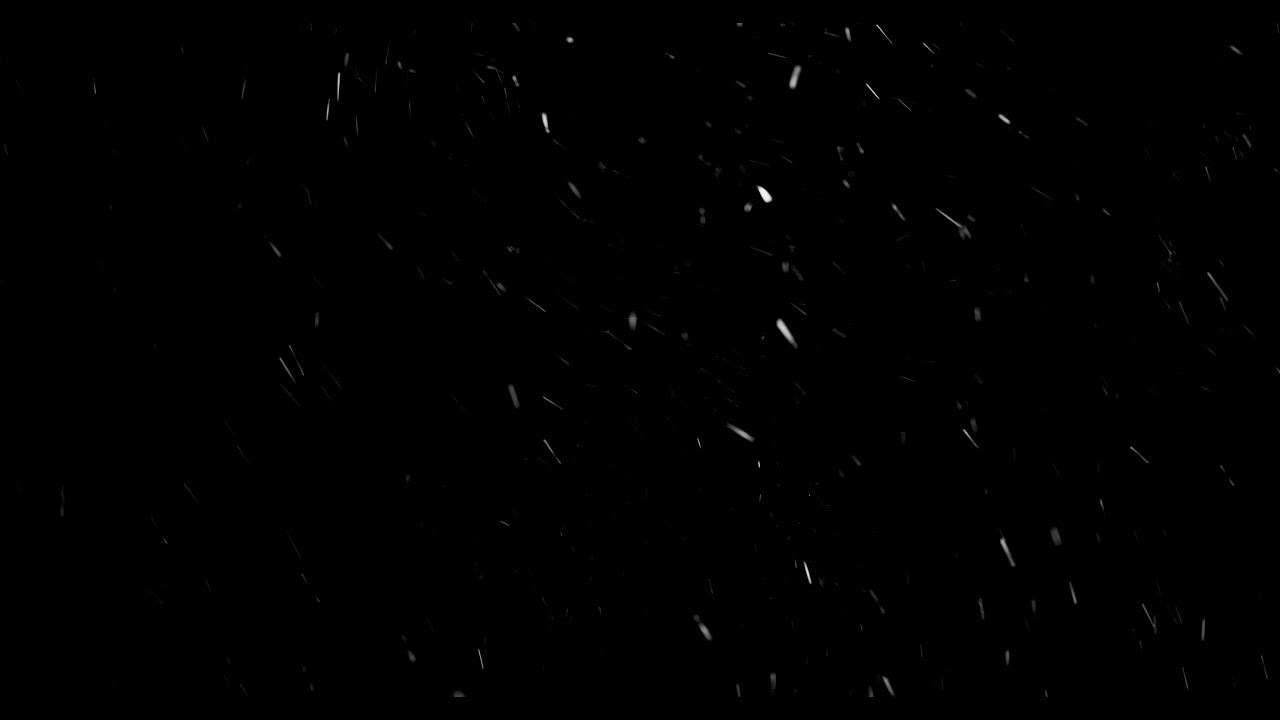 Snow 03 4k alpha VFX - YouTube
