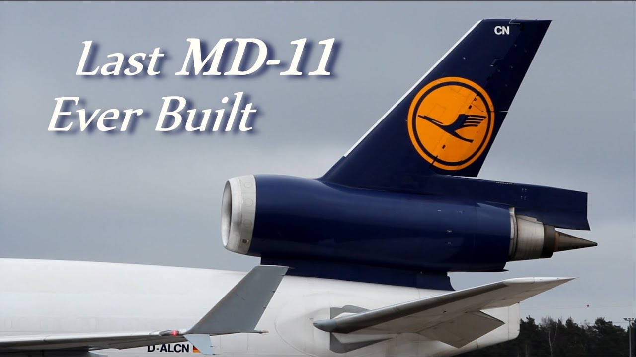 ~ Last MD-11 Ever Built D-ALCN ~ Visits Helsinki by Lufthansa Cargo ...