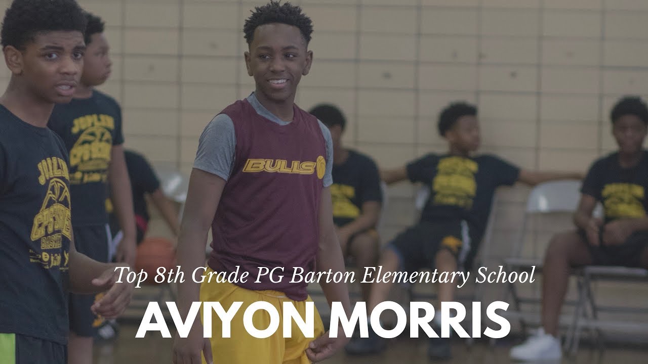 Top 8th Grade Point Guard Aviyon Morris is a BUCKET - YouTube