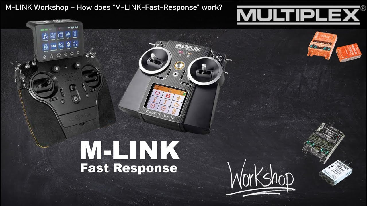 MULTIPLEX M-Link Fast-Response Workshop (english version) - YouTube