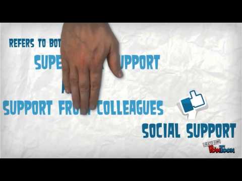 Job-Demand-Control-Support Model - YouTube
