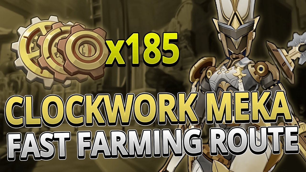Clockwork Meka 185 Locations FAST FARMING ROUTE | Genshin Impact 4.0 ...
