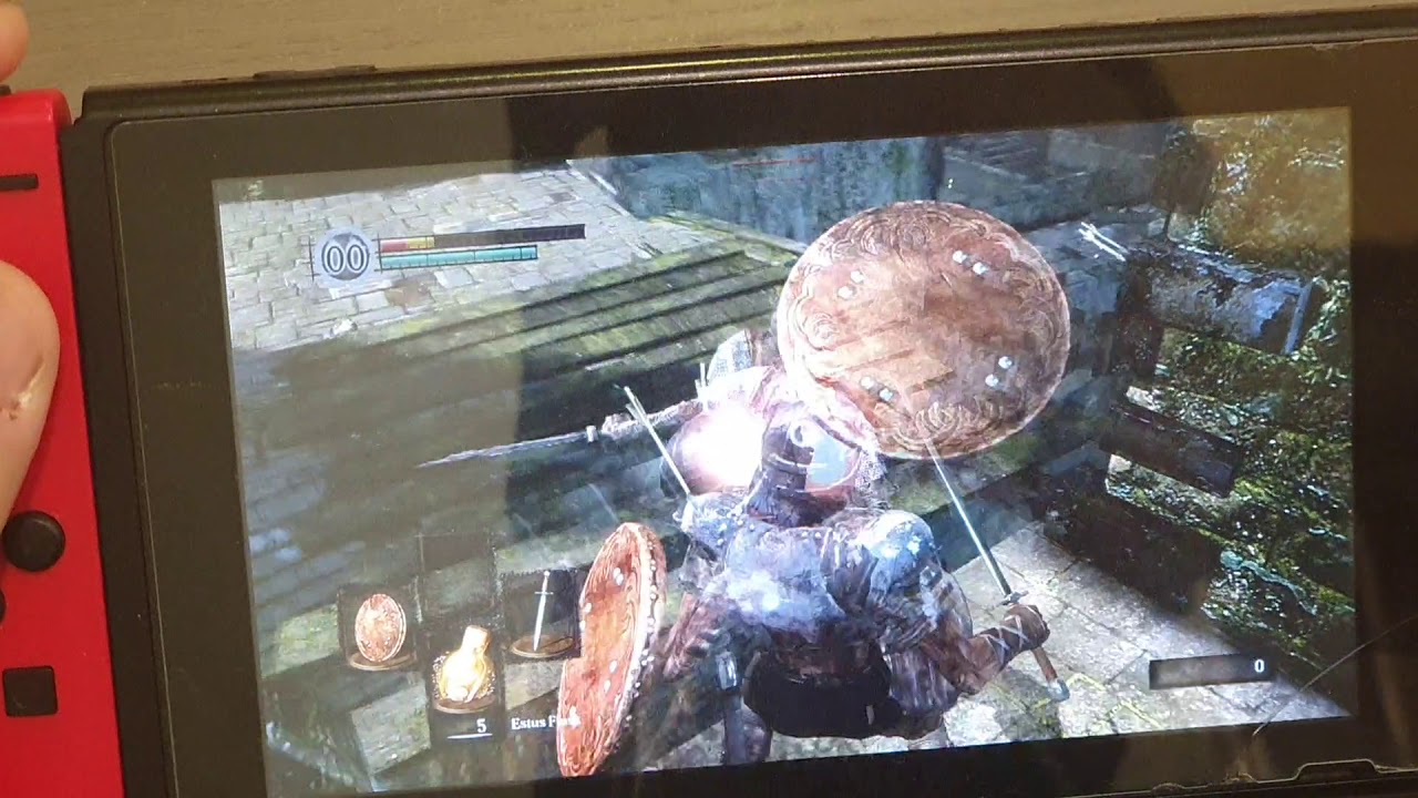 DARK SOULS(Remastered) Nintendo switch Gameplay!!!!! - YouTube