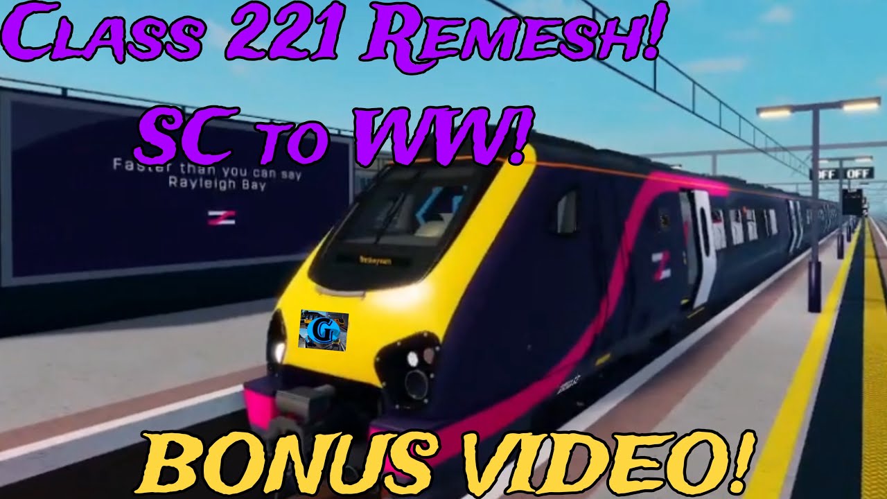BONUS VIDEO! Driving Remeshed Class 221 from Stepford Central to ...