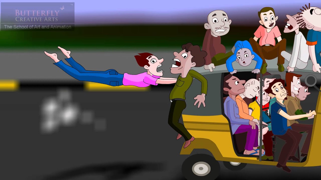 AUTO RAJA ANIMATION - YouTube