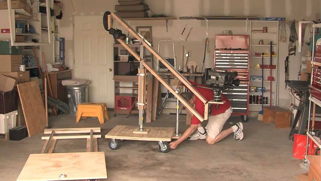Yet Another DIY-Homemade Dolly and Jib - YouTube