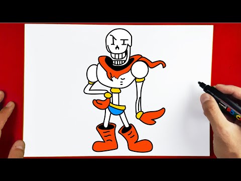 How to Draw Papyrus | Undertale