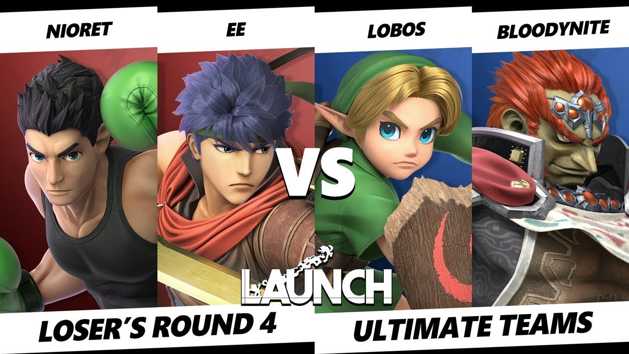 Launch Smash Ultimate Teams - Nioret & EE VS Lobos & Bloodynite - Loser ...