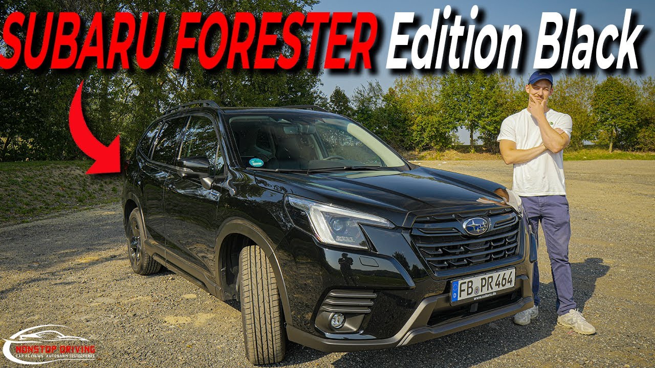 Subaru Forester Edition Black | Was macht die Black Edition des ...