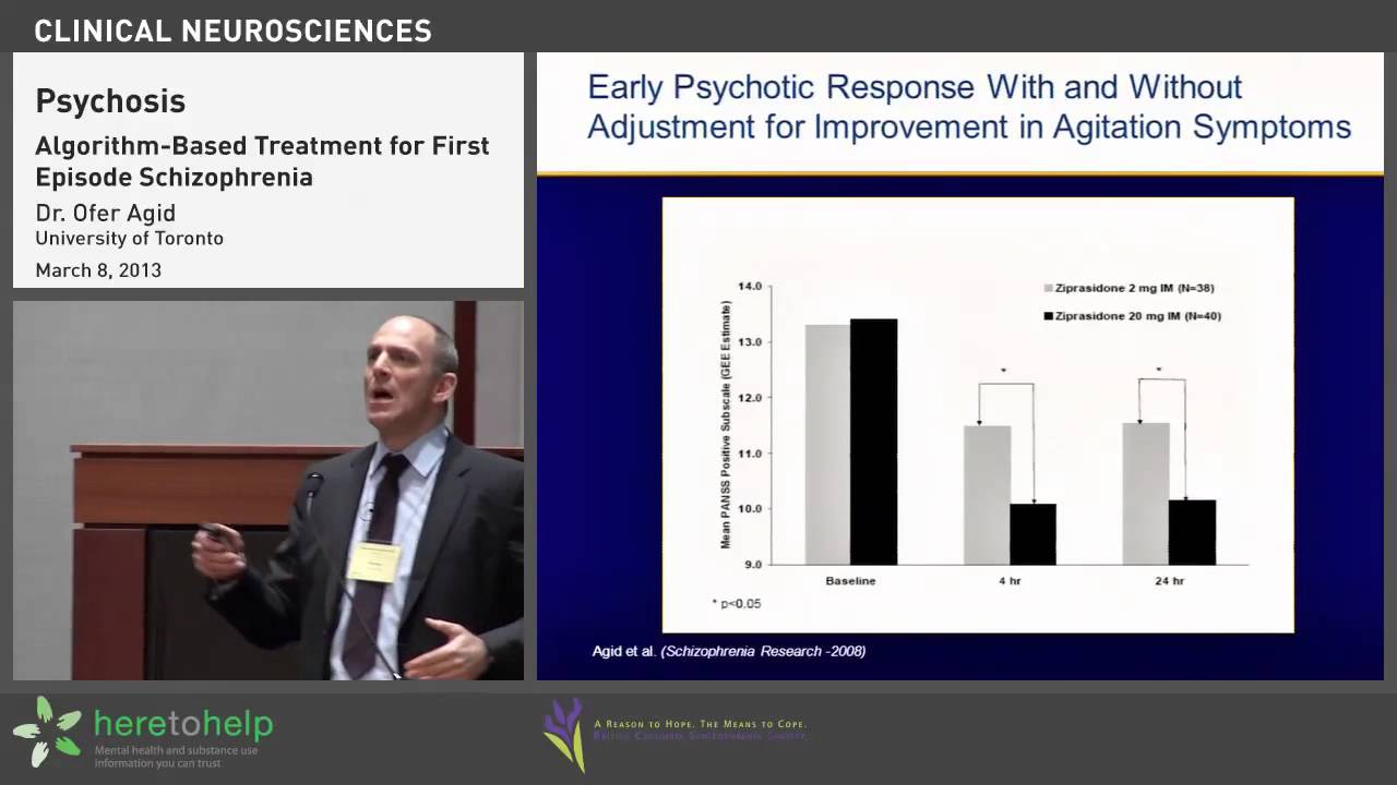 2013-03-08 BC Schizophrenia Psychosis Agid Ofer - YouTube