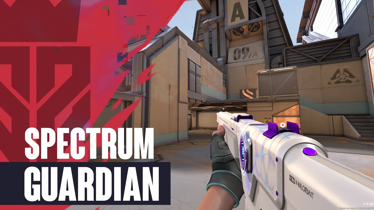 Spectrum Guardian Skin Showcase (ZEDD Guardian) - Valorant Spectrum ...