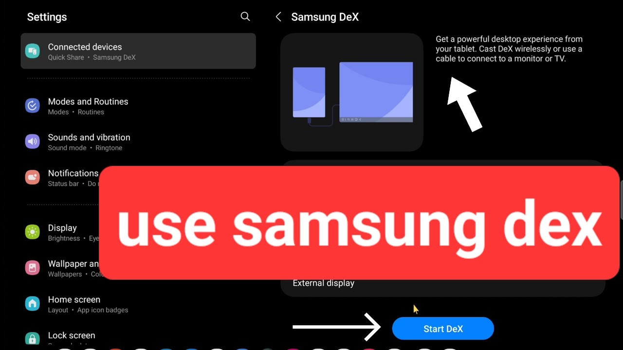 How to Use Samsung DeX Mode on Samsung Tablet: Complete Beginner’s ...
