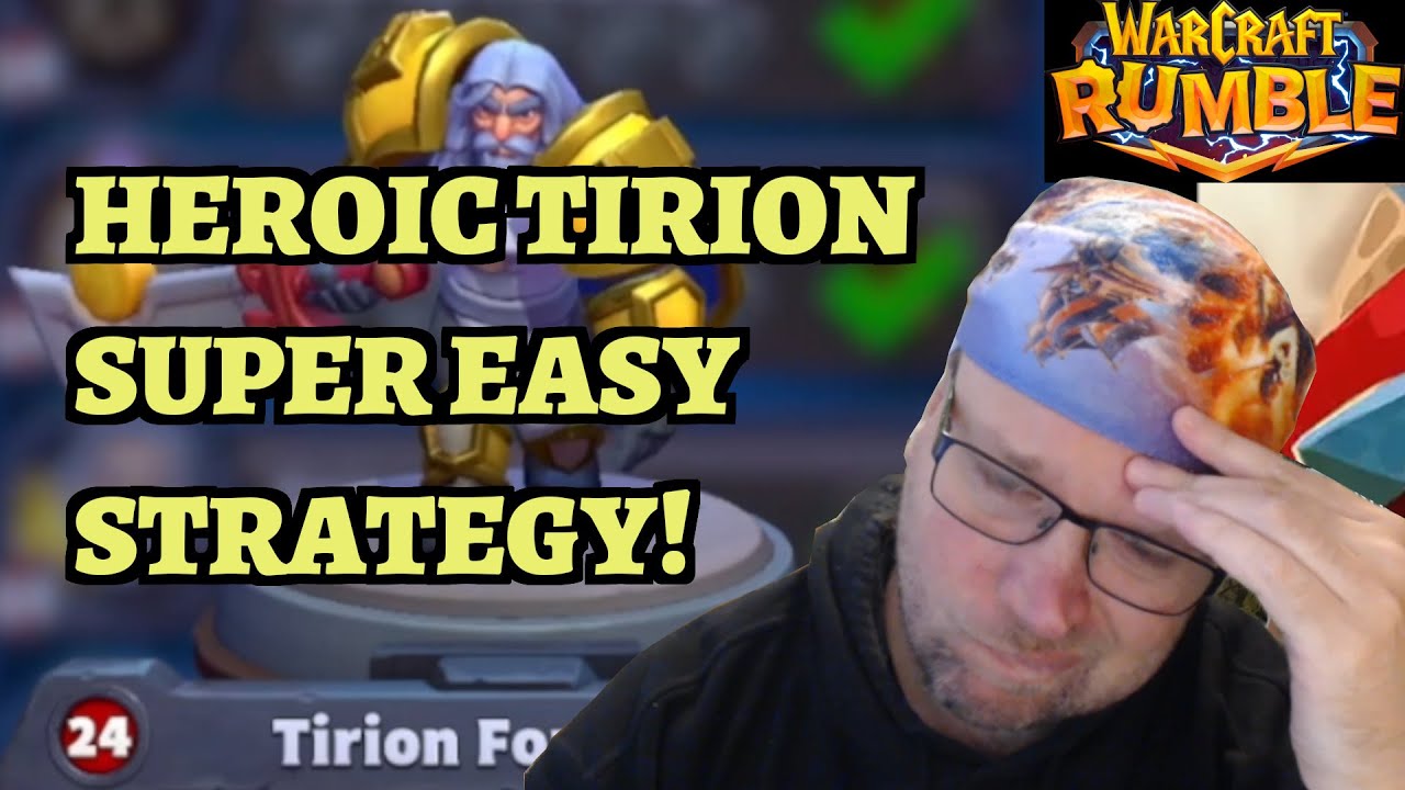 HEROIC Tirion Fordring - Plaguelands Campaign Guide - Warcraft Rumble ...