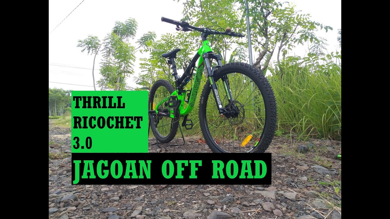 REVIEW THRILL RICOCHET 3.0 T120 2020, MTB JAGOAN OFF ROAD - YouTube