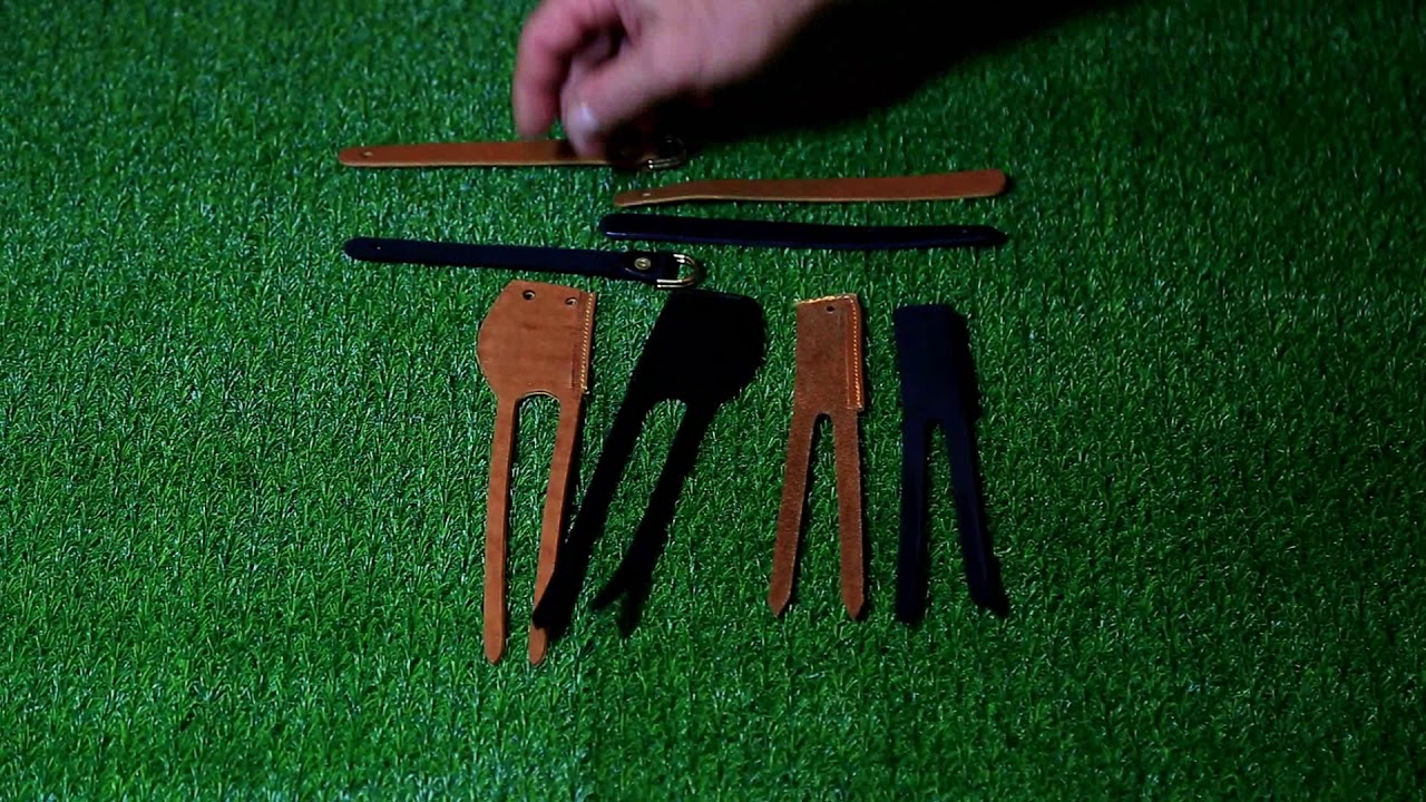 Rawlings Thumb and pinky loops with D ring - YouTube