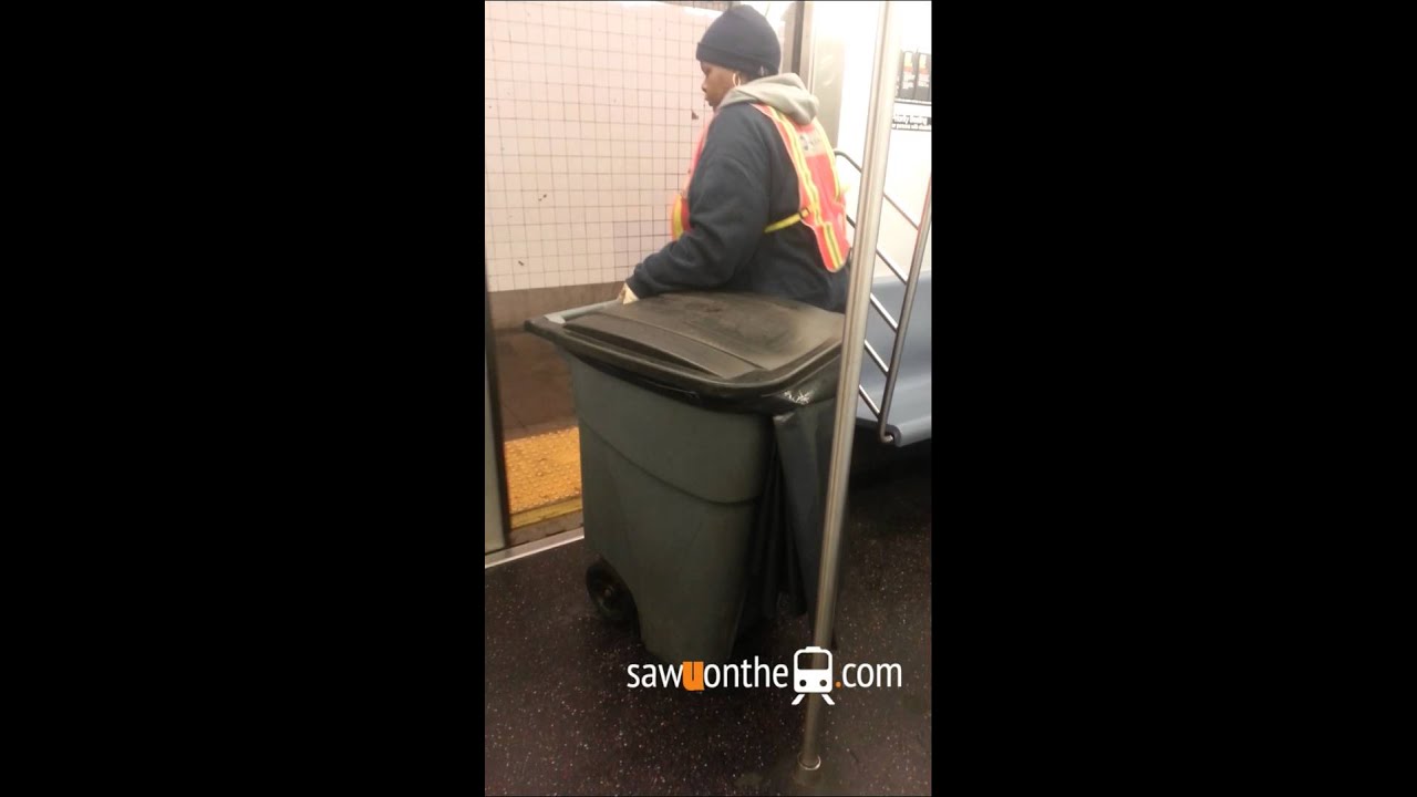 Subway MTA clean up~ - YouTube