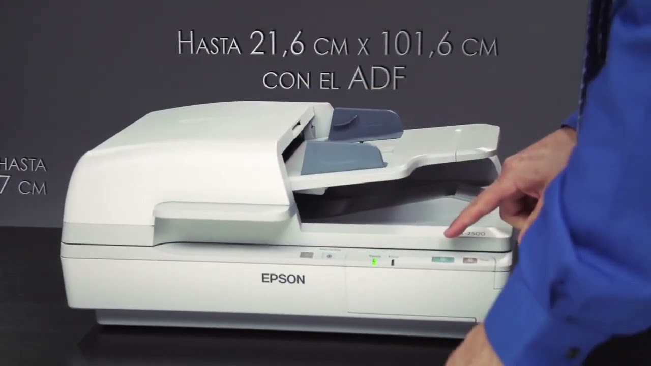 EPSON WORKFORCE DS 6500 - YouTube
