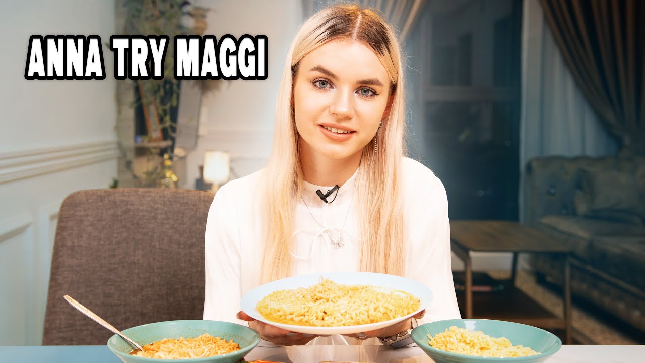 Anna Try Maggi For The First Time - YouTube