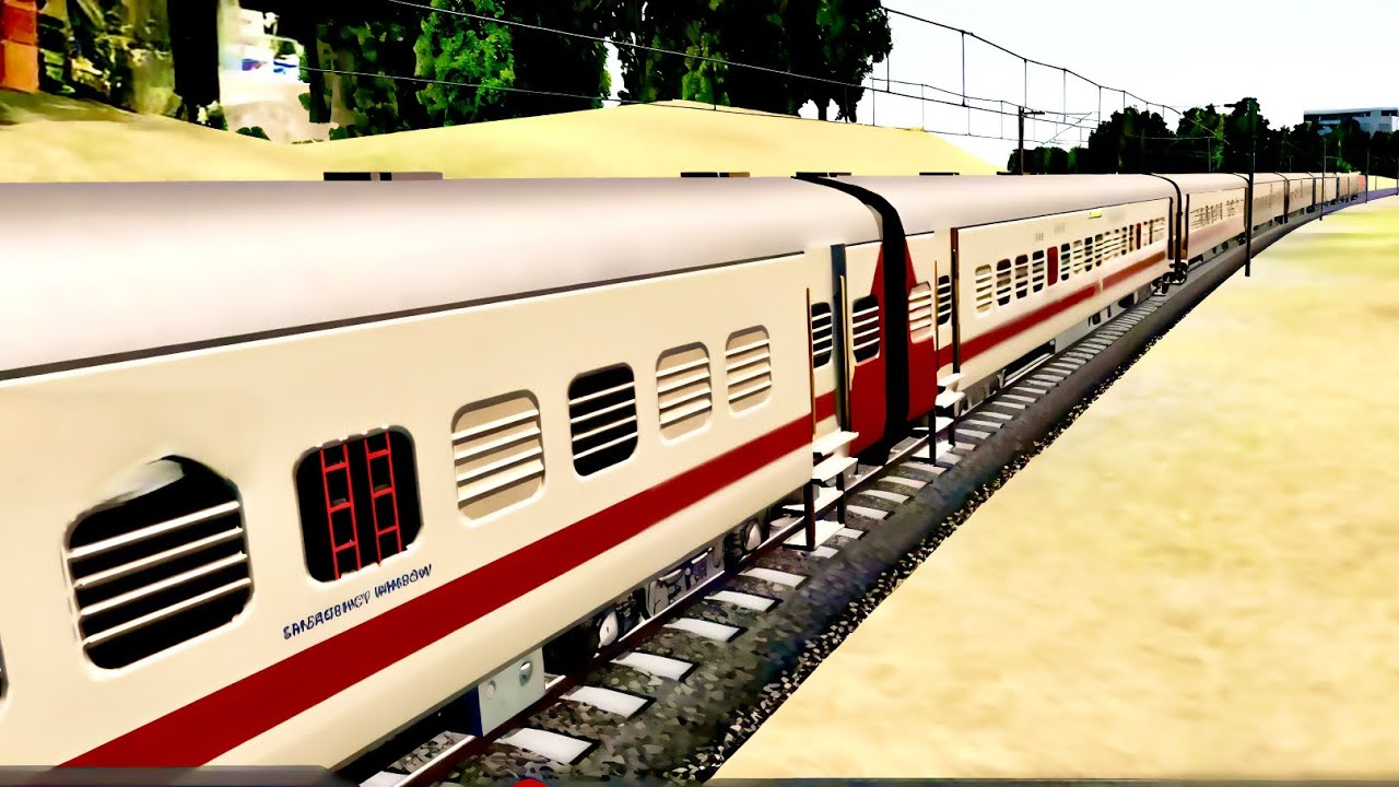 14117 - KALINDI EXPRESS TRAIN | BUMPY RAILROAD | Train Simulator ...