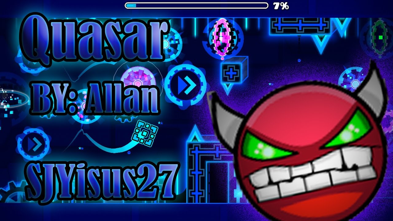Geometry Dash 2.0 Quasar By Allan ´SJYisus27´ - YouTube