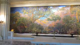 Tiffany Studios , The Dream Garden,  mosaic, 1916 - The Curtis Building, Philadelphia, PA