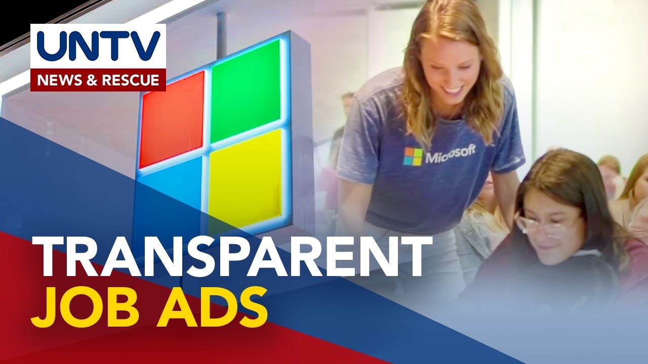 Microsoft to post salary information on all job postings - YouTube