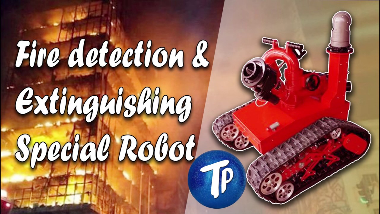 RC Fire detection & Extinguishing Special Robot Fire Fighter - YouTube