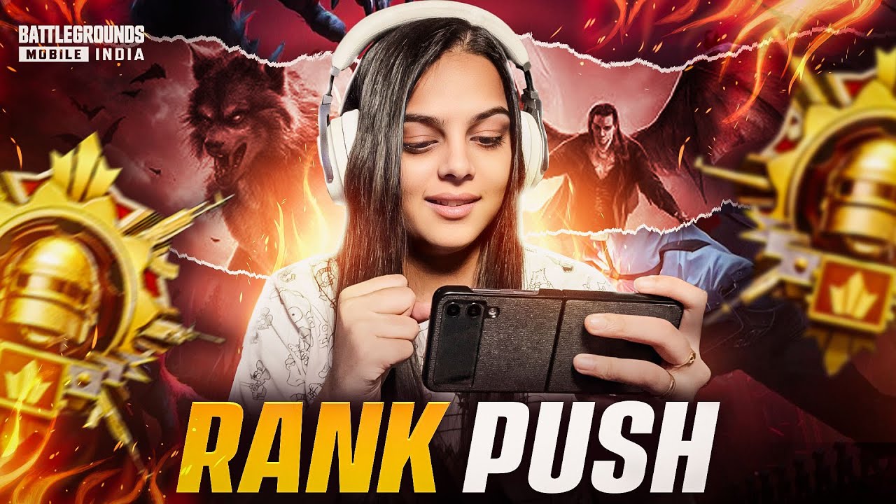 RANK PUSH DAY 1 😍 | BGMI LIVE #bgmi - YouTube