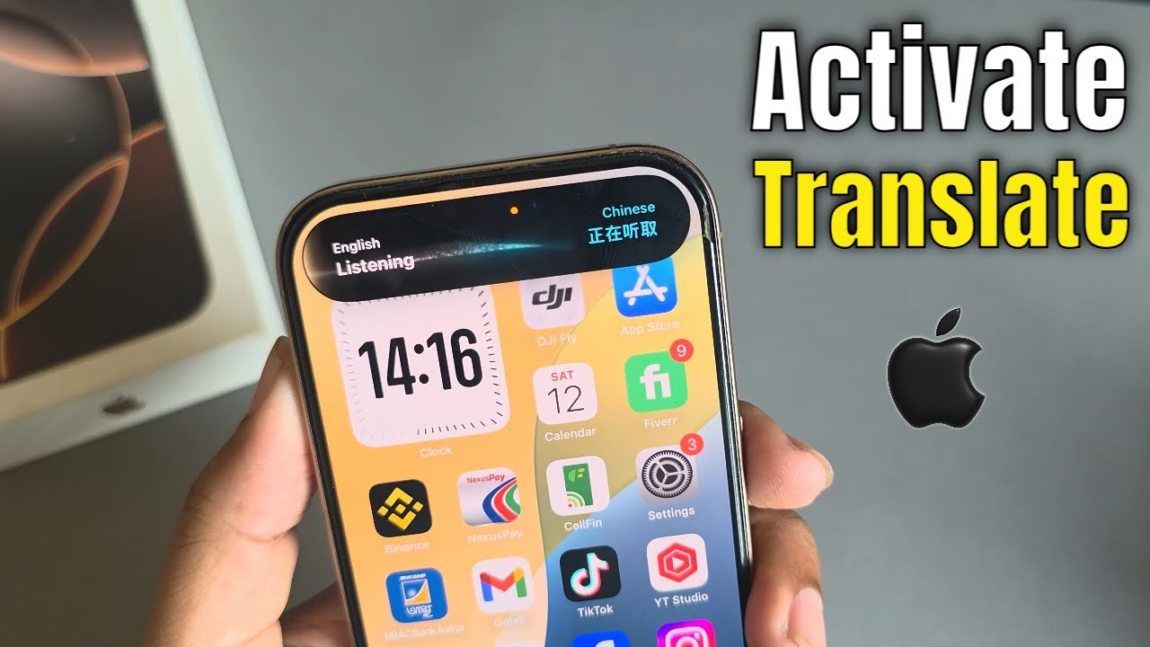 How to get Translate on iPhone action button | Activate translate on ...