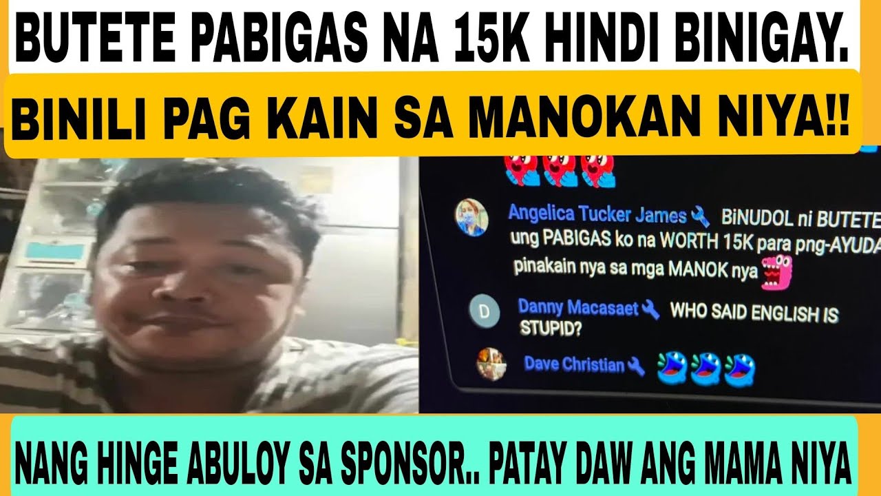 BUTETE GAMIT ANG MAMA NIYA SA MGA SPONSOR? #banatbagsik #viral # ...