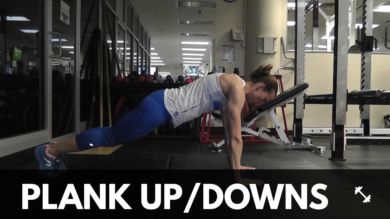 Exercise Tutorial: Plank Up Downs - YouTube