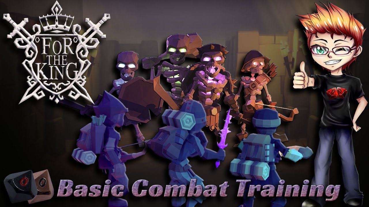 for the King - Combat Basics and LVL 0 Dark Cave run - YouTube