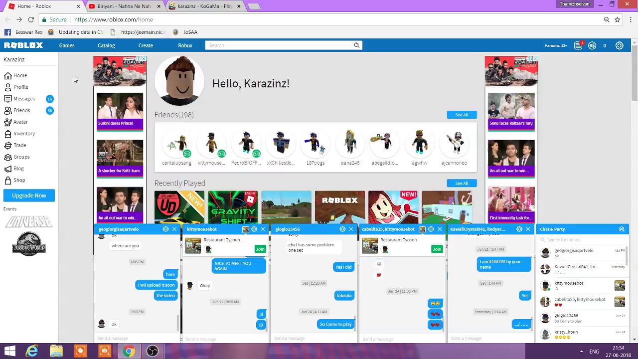 Roblox live stream - YouTube