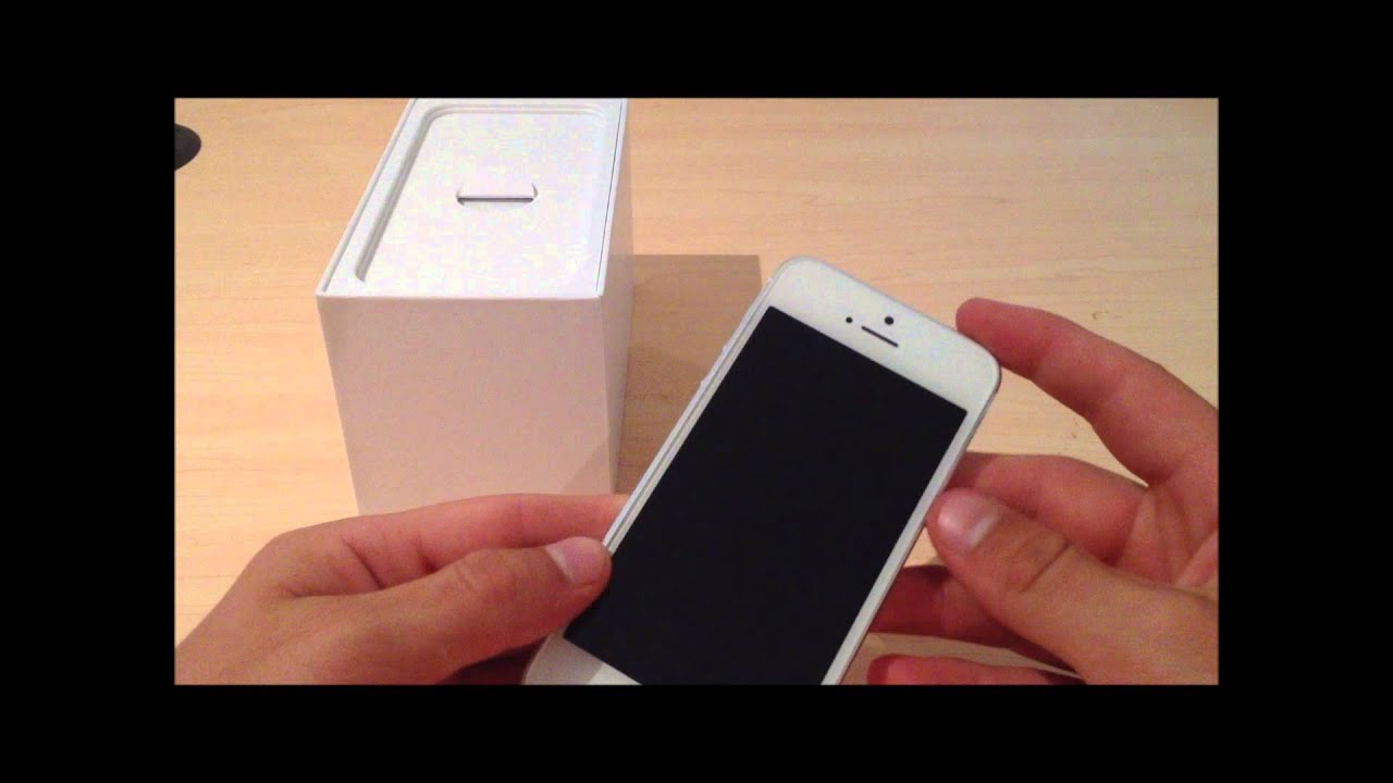 iPhone 5 unboxing/Review - YouTube